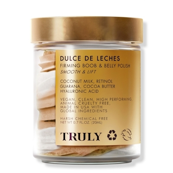 TRULY | Bath & Body | Dulce De Leches Firming Boob Belly Polish By ...